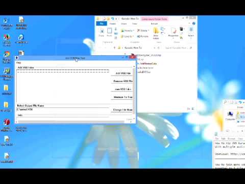 How to join vob files