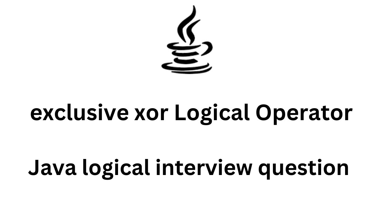 java logical interview question | exclusive xor Logical Operator codewars java solution