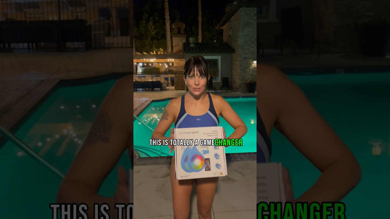 LyLmLe LED Pool Light Unboxing & Review | Underwater Lights | Mary Beteta