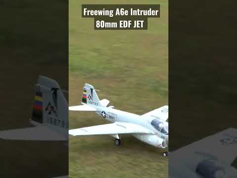 đ”Watch This RC Jet A6e Intruder Take Flight - Stunning EDF Jet Action!