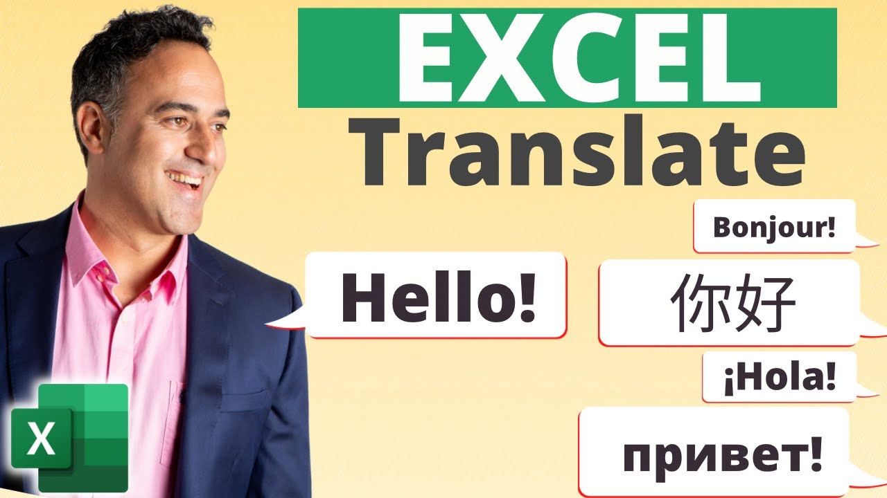 How to Use the Microsoft Excel Translator Tool
