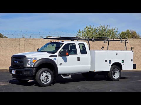 2011 Ford F550 4x4 Service Truck For Sale