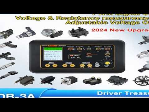 QDB-3A 2A Auto Ignition Coil Tester Car Idle Stepper Motor Solenoid Valve Injector Actuator Fault