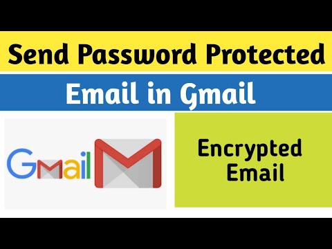 How to Send Password Protected and Encrypted Email in Gmail