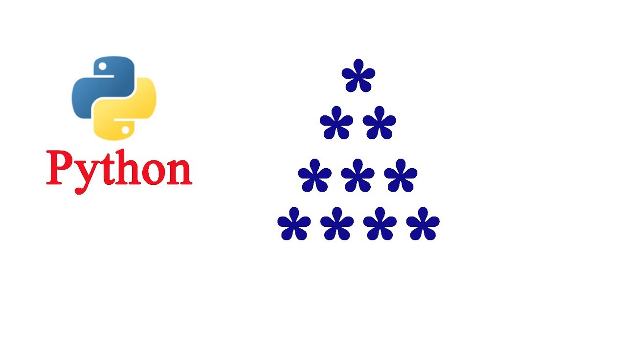 Python Pattern Program - Printing Stars in Pyramid Shape Using while loop