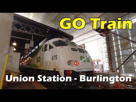 [4K] GO Transit Lakeshore West, Union Station to Burlington GO (Duration 58min)