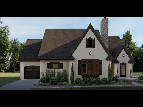 TUDOR HOUSE PLAN 963-00400