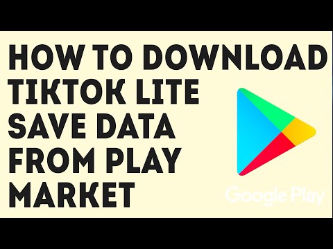 How to Download TikTok Lite - Save Data from Play Market