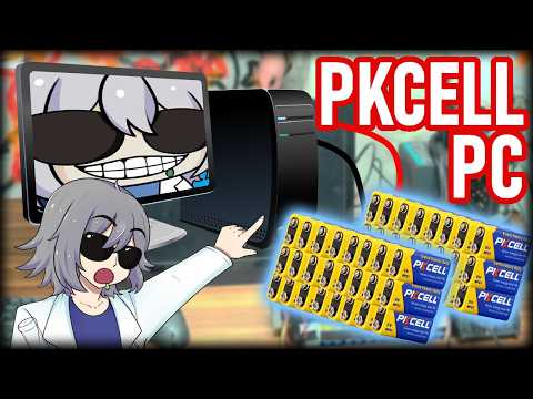 Powering a COMPUTER with 9 VOLT BATTERIES