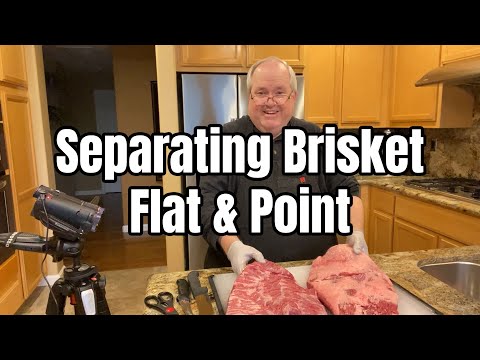 Separating Brisket Flat & Point - Chris Allingham - The Virtual Weber Bullet