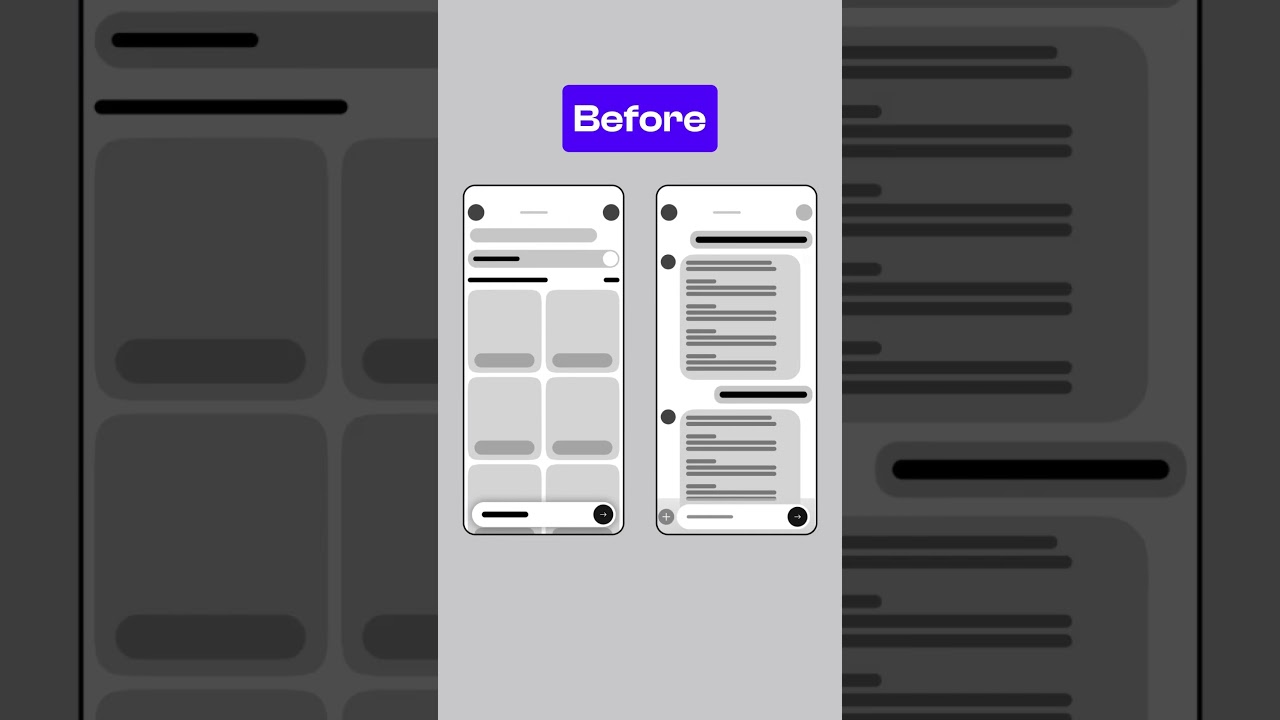 Modern AI Chatbot UI Design 🚀 UIX Nikunj | Figma Design #mobileappdesign #figma