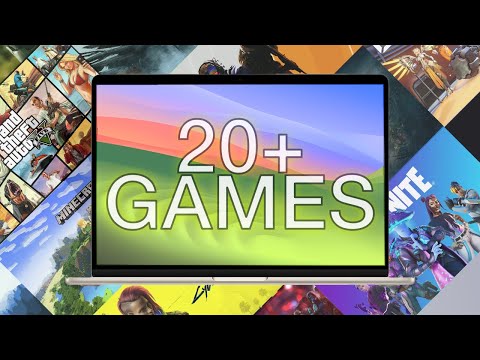 M3 MACBOOK AIR GAMING! (20+ Games)