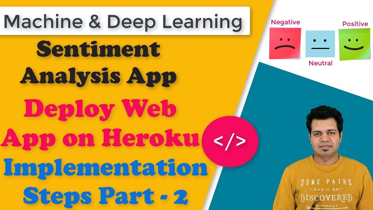 Deploy Sentiment Analysis Flask Web App on Heroku | Implementation Steps Part - 2