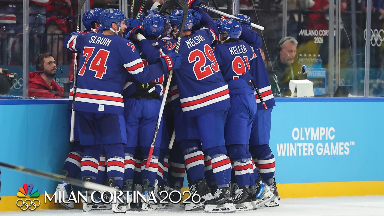 Quinn Hughes' CLUTCH overtime goal sends Team USA to semifinals | Winter Olympics 2026 | NBC Sports