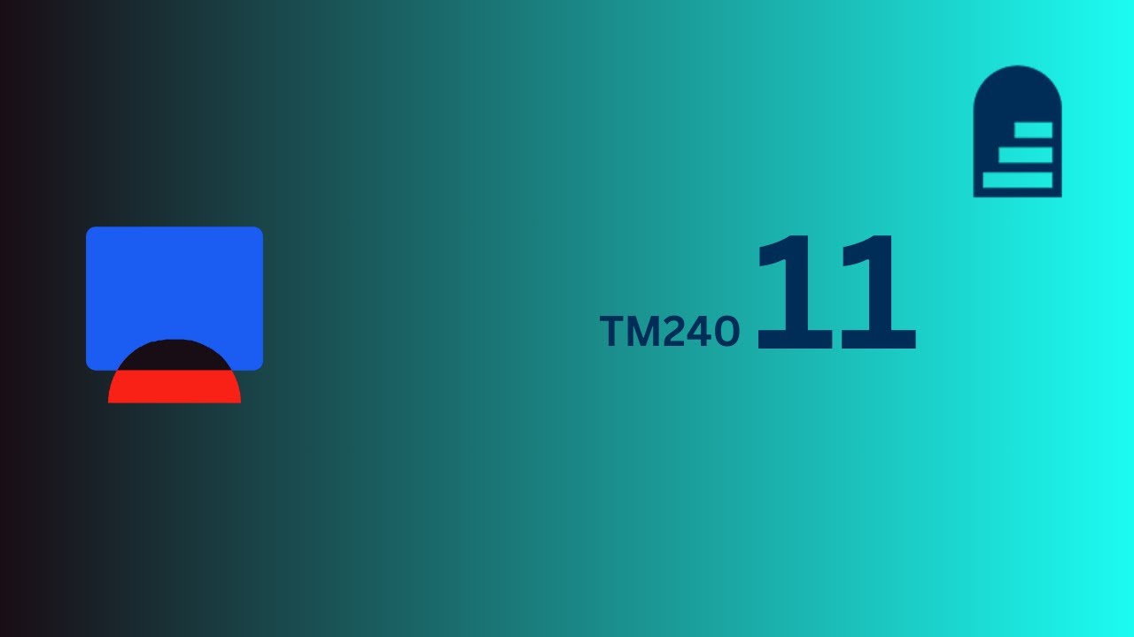 TM240 WEEK 11