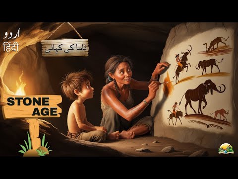 Stone Age Animation movie in Hindi, Urdu | Tama's Life Story | اردو کہانی | Urdu Hindi Kids Story