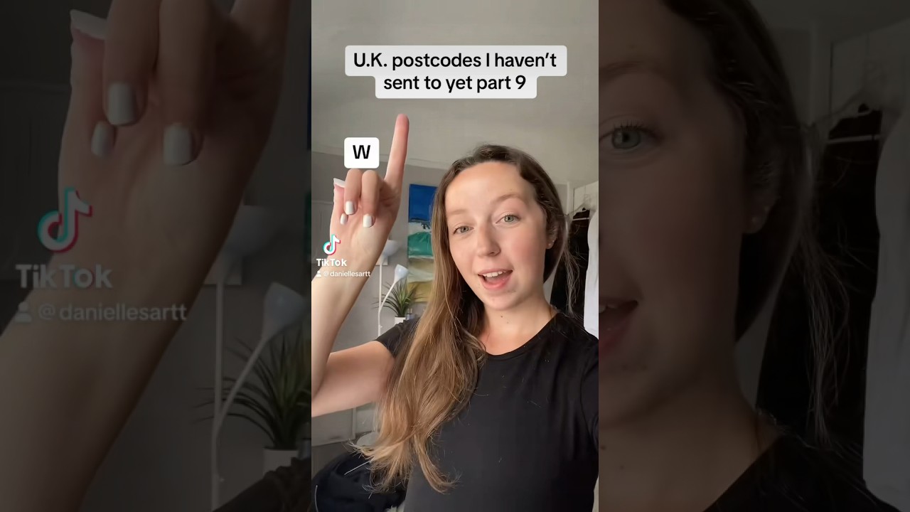 U.K. postcodes I haven’t sent to yet part 9- Agift4theseasons ❤️ #ukpostcode #postcodemap #smallbiz