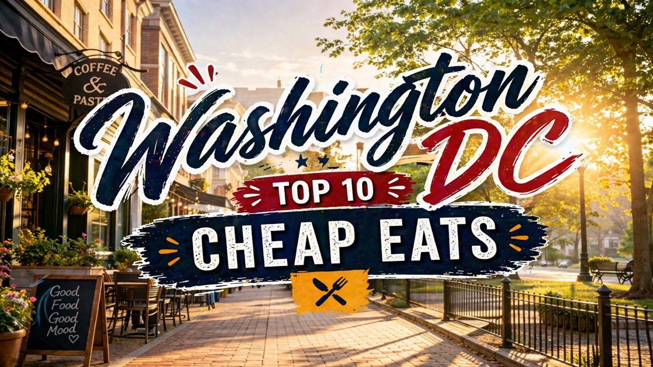 Top 10 Cheap Eats in Washington DC | USA - English