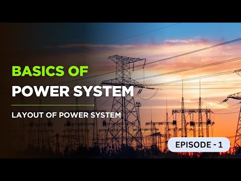 Power System Layout Explained with Single Line Diagram | From Generation to Distribution