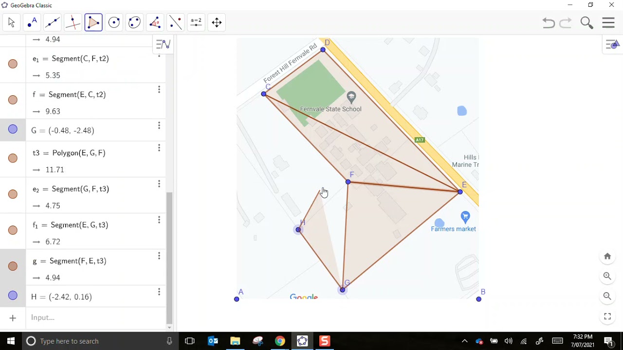 Geogebra Triangles