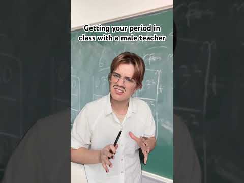Getting your period at school #periodatschool #firstperiod #periodkit #tampons