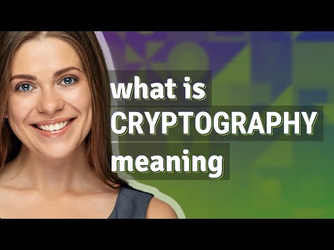 Cryptography | meaning of Cryptography
