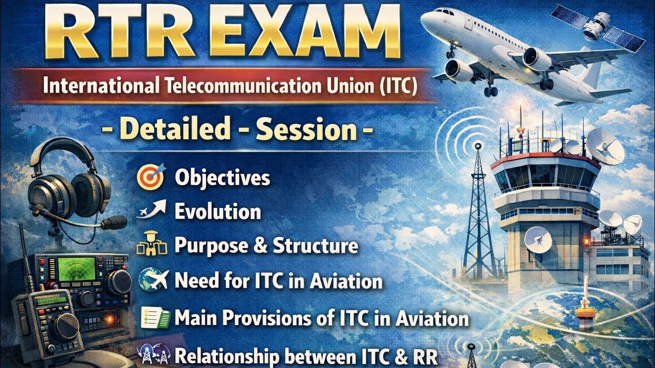 RTR (A) Exam | ITC - International Telecommunication Union | #rtrexam #rtr #rtr2025 #rtr #radio 
