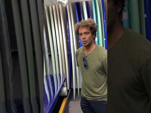 Kai Sallas On His New Slipper Surfboard Model Exclusive Interview at Hawaiian South Shore