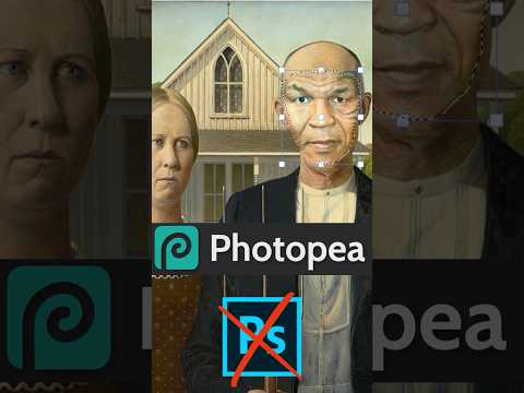 Swap Faces Like A Pro! Quick Tutorial On Photopea, The Free Photoshop Alternative #photoshop