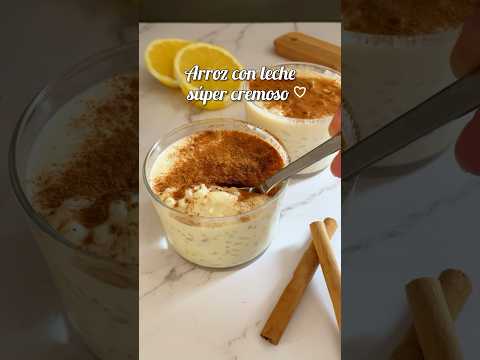 El arroz con leche más cremoso del mundo🤤 #arrozconleche #postressinhorno #recetas #postres