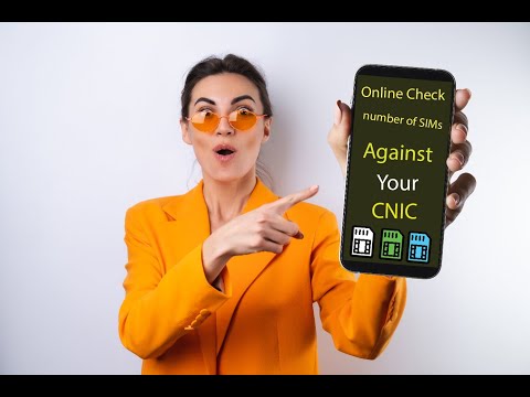 "How to Check Online the Number of SIMs Registered Against Your CNIC: A Step-by-Step Guide"