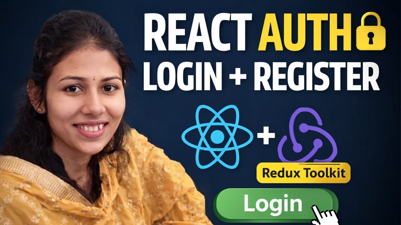 React Authentication with Redux Toolkit | Login, Register, Logout & LocalStorage (2026)