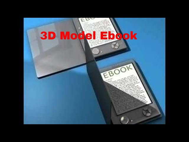 Ebook 3D Model - FlatPyramid