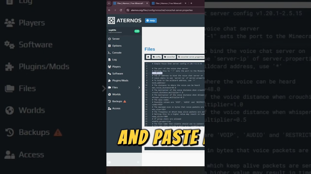 #aternos #gaming #java #server #tutorial #minecraft #pcs #forge #help #helpinggamer
