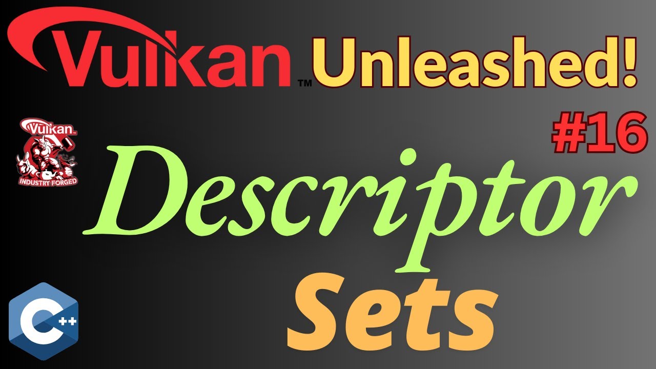 Descriptor Sets // Vulkan For Beginners #16