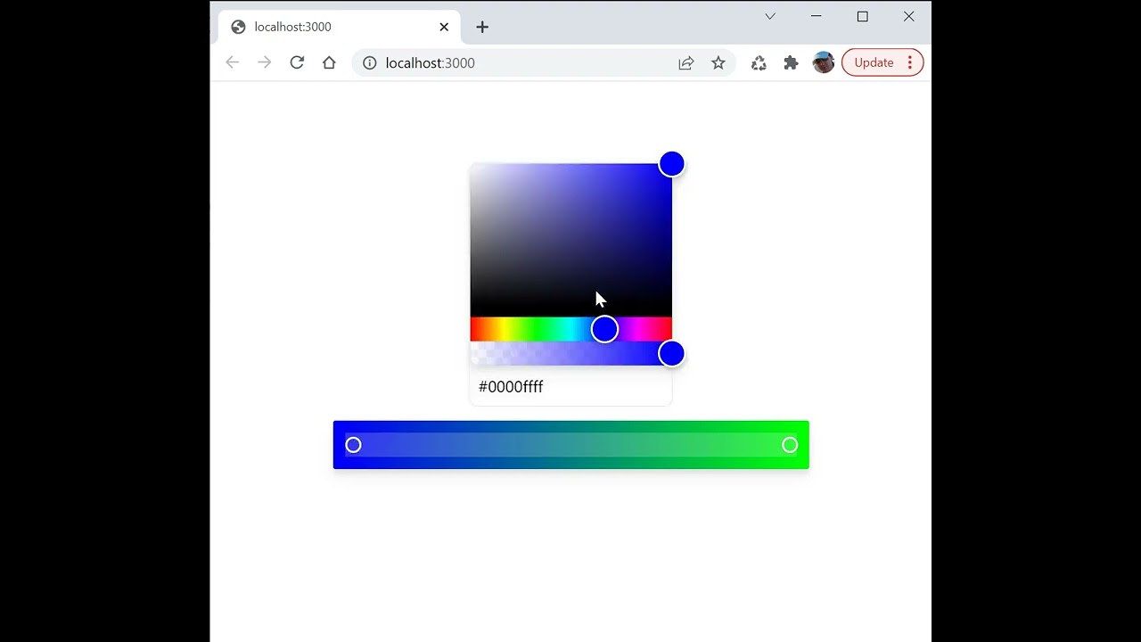 React Gradient Color Picker - Add/Remove Color Stops