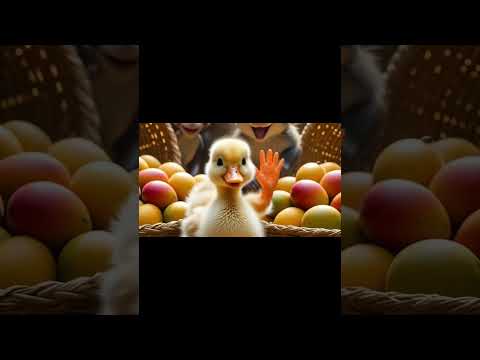 Ducklings mango’s farm magic #ai #shorts #ducklingadventures ❤️❤️#viral