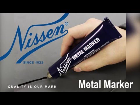 Industrial Metal Marker- Nissen Markers