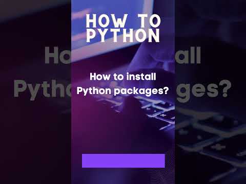 How to Install Python Packages