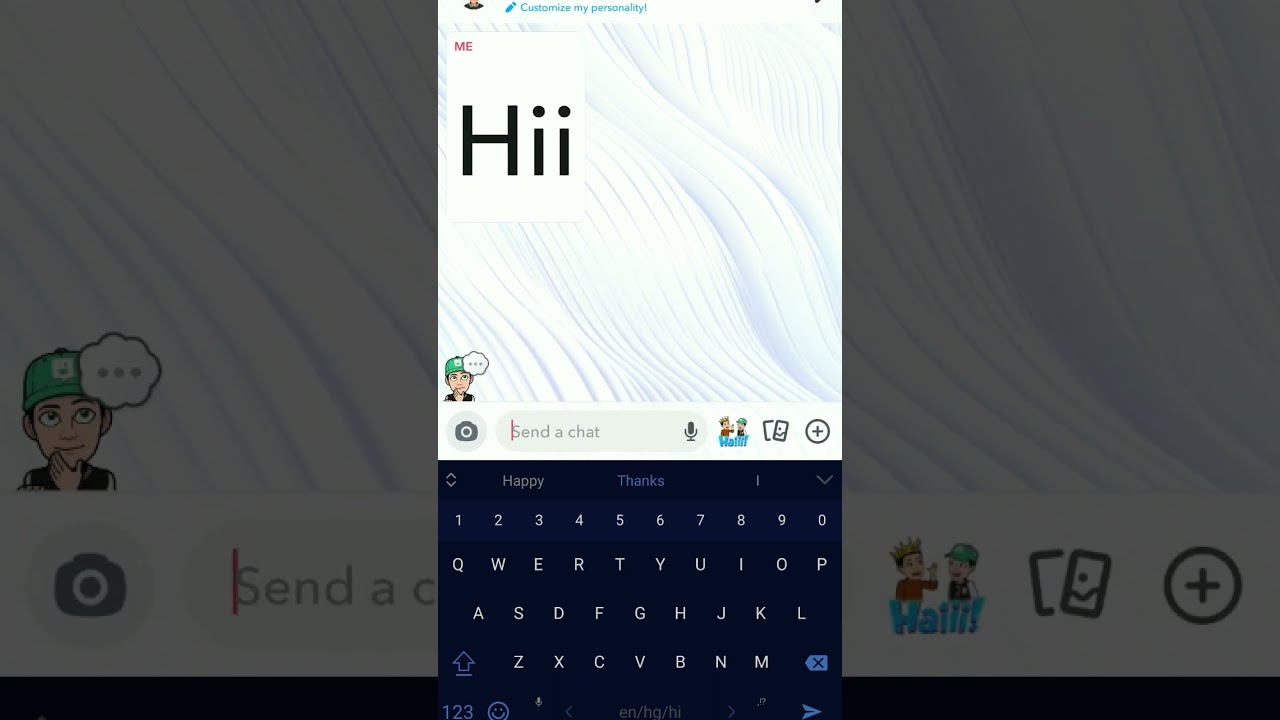 snapchat font secret trick #shorts
