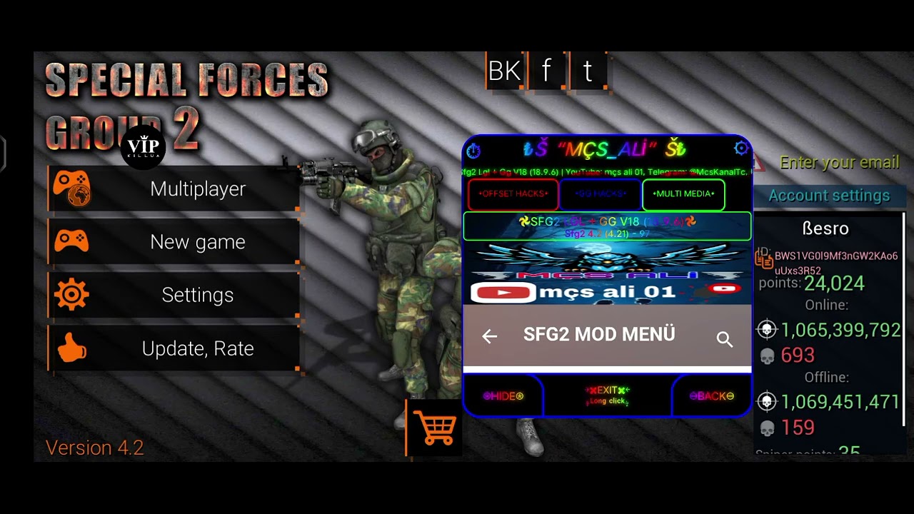 SFG2 MOD MENU V8 VIP [FINAL MOD] 🔥