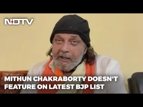 Mithun Chakraborty Missing From BJP's Final List For Bengal Polls