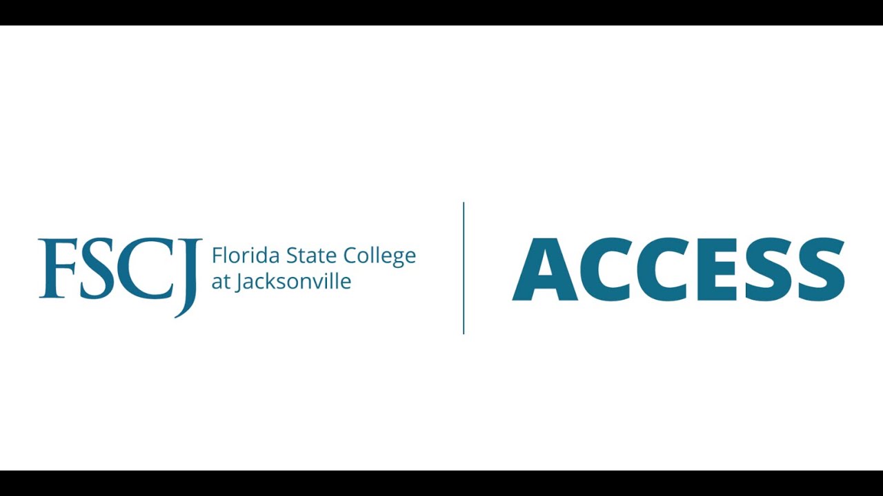 FSCJ Access