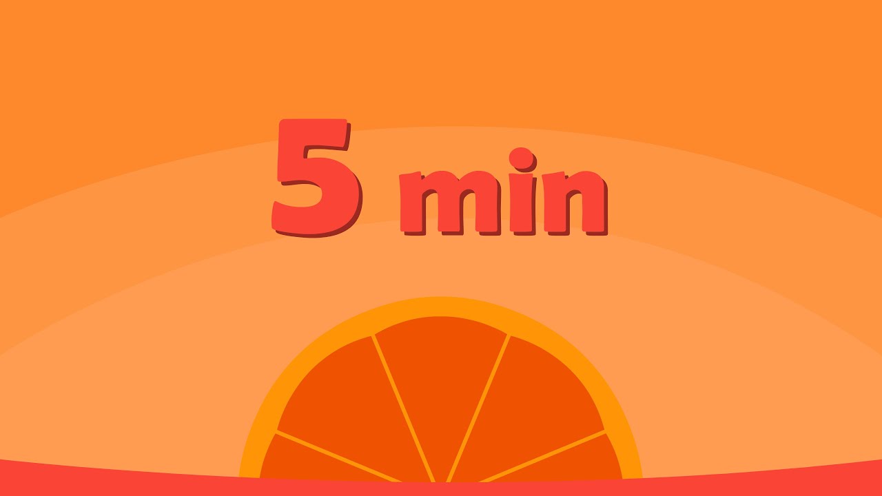 5 Minute Timer (Basic Orange)