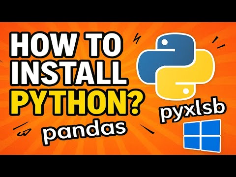 How to Install Python + pandas + pyxlsb on Windows 11 (Step-by-Step Guide 2025)