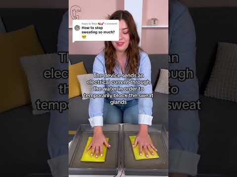 How to stop sweating profusely #excessivesweating #hyperhidrosis