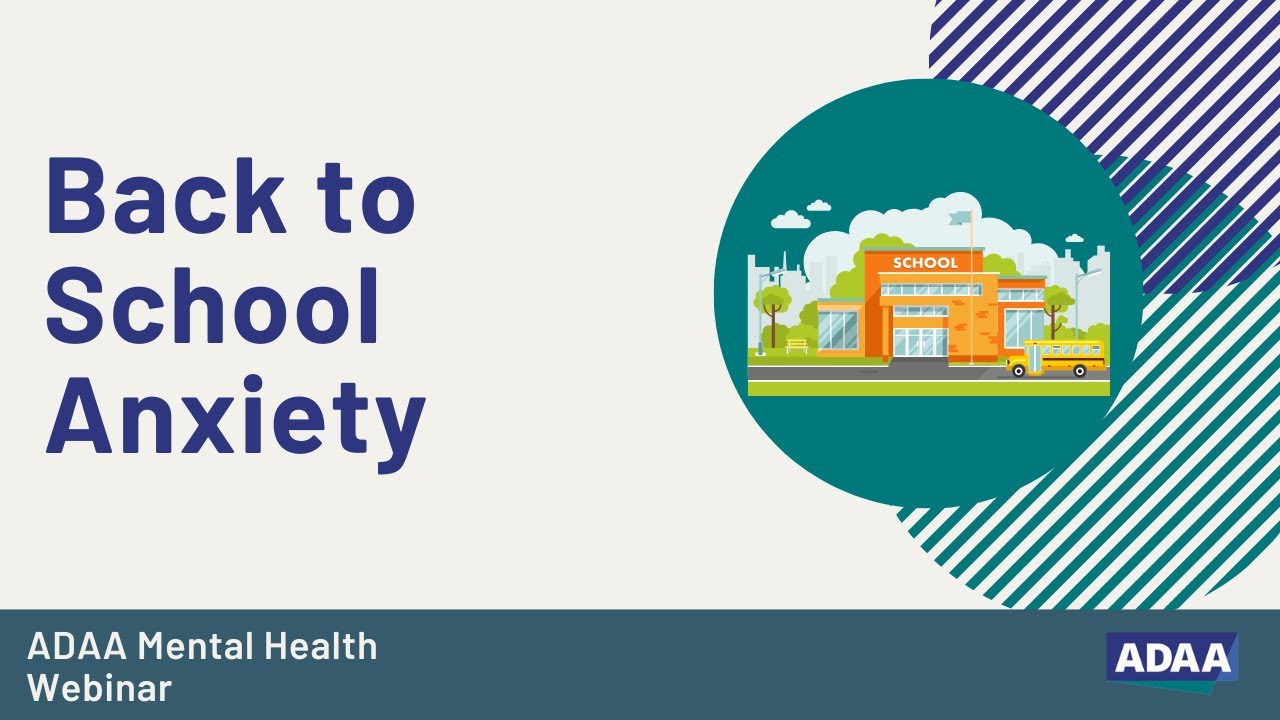 Back to School Anxiety