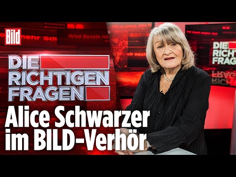 Alice Schwarzer über Scholz, Putin und ihre Demo mit Sahra Wagenknecht | Die Richtigen Fragen