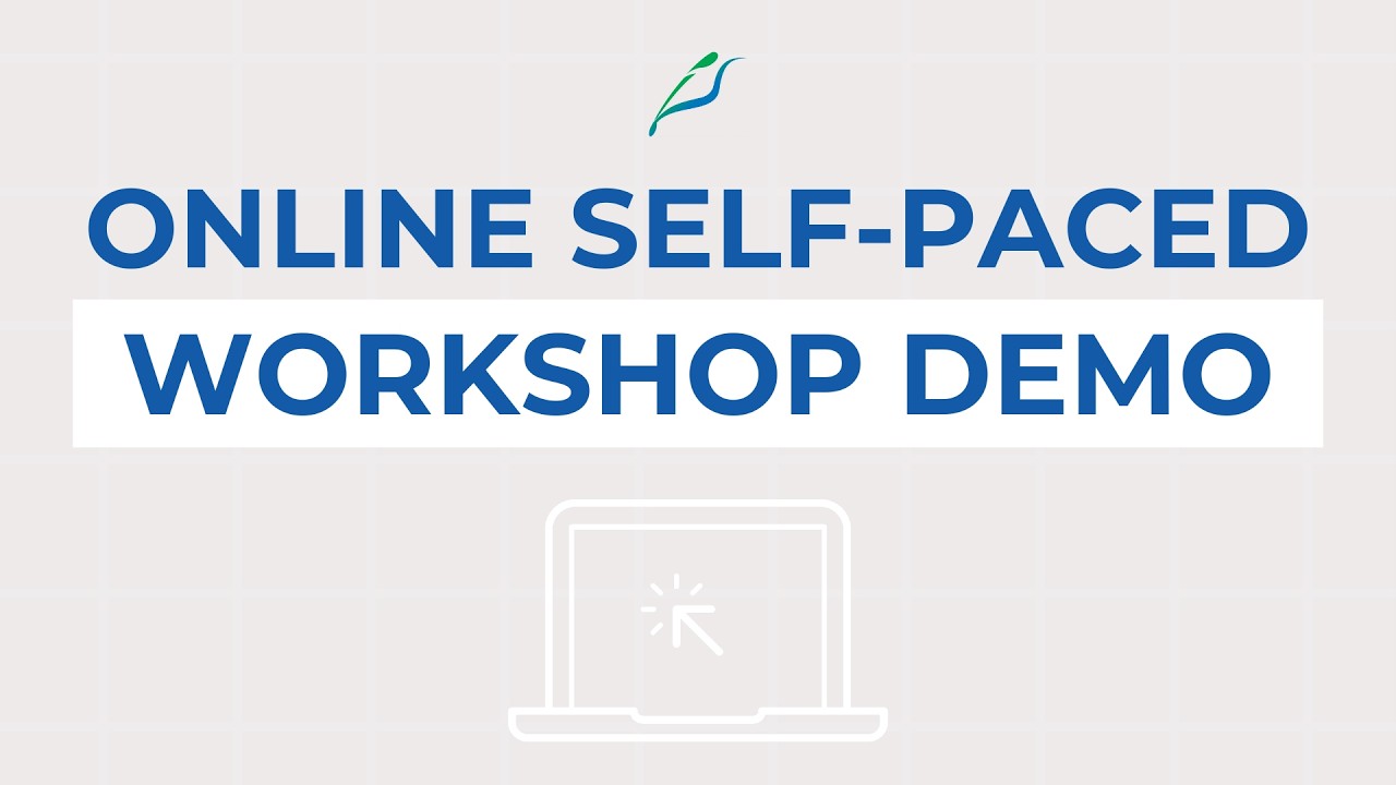 Online Self Paced Workshop Demo Video