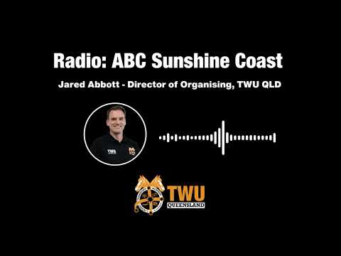 Jared Abbott speaks about the current QLD fare-free bus strikes on ABC Radio Sunshine Coast